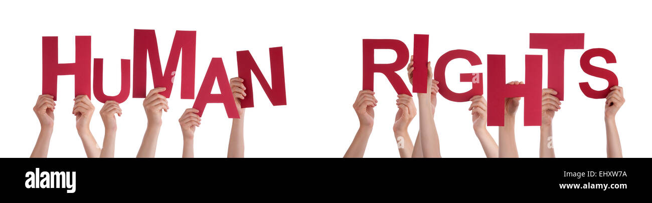Human rights hands hi-res stock photography and images - Alamy