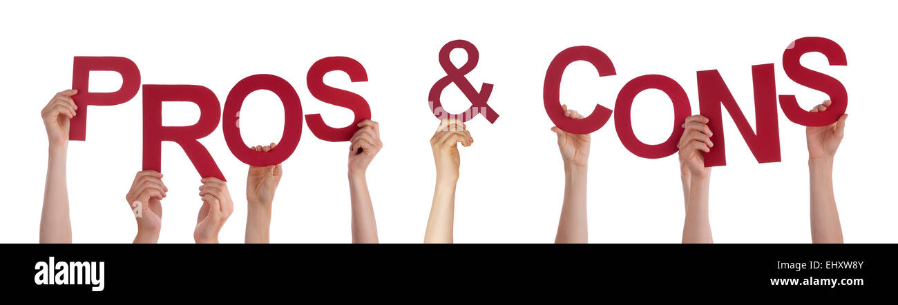 Many Caucasian People And Hands Holding Red Letters Or Characters ...