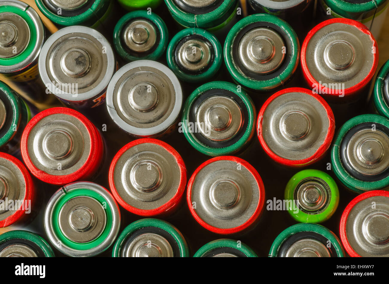 Old batteries hi-res stock photography and images - Alamy