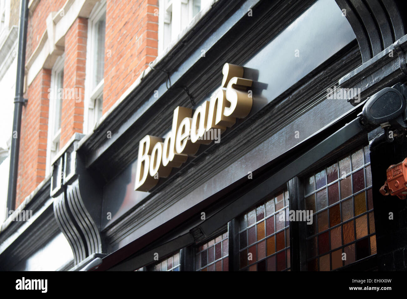 Bodeans sign hi-res stock photography and images - Alamy