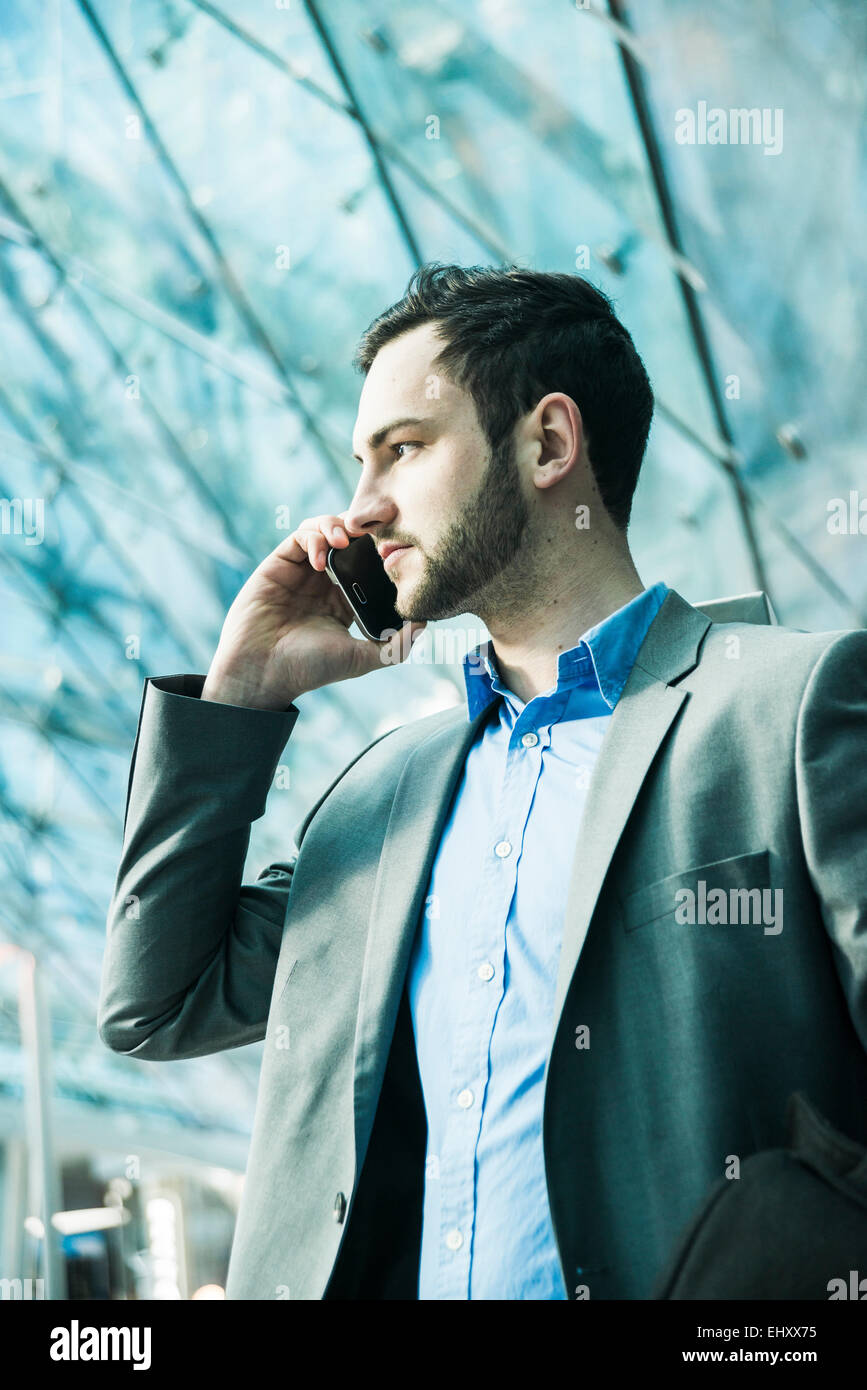 Young businessman full body hi-res stock photography and images - Alamy