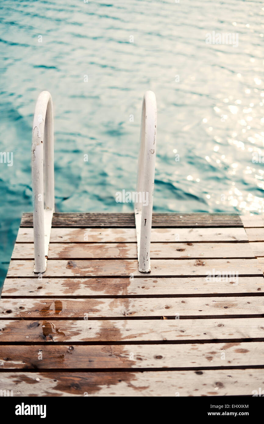 Jetty ladder hi-res stock photography and images - Alamy
