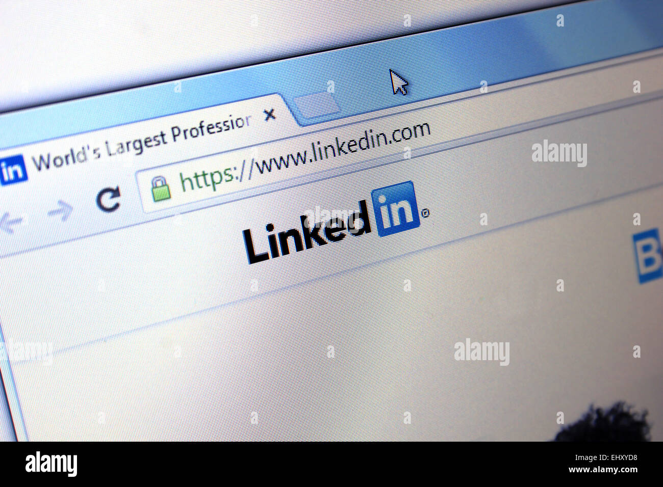 Linkedin website hi-res stock photography and images - Alamy