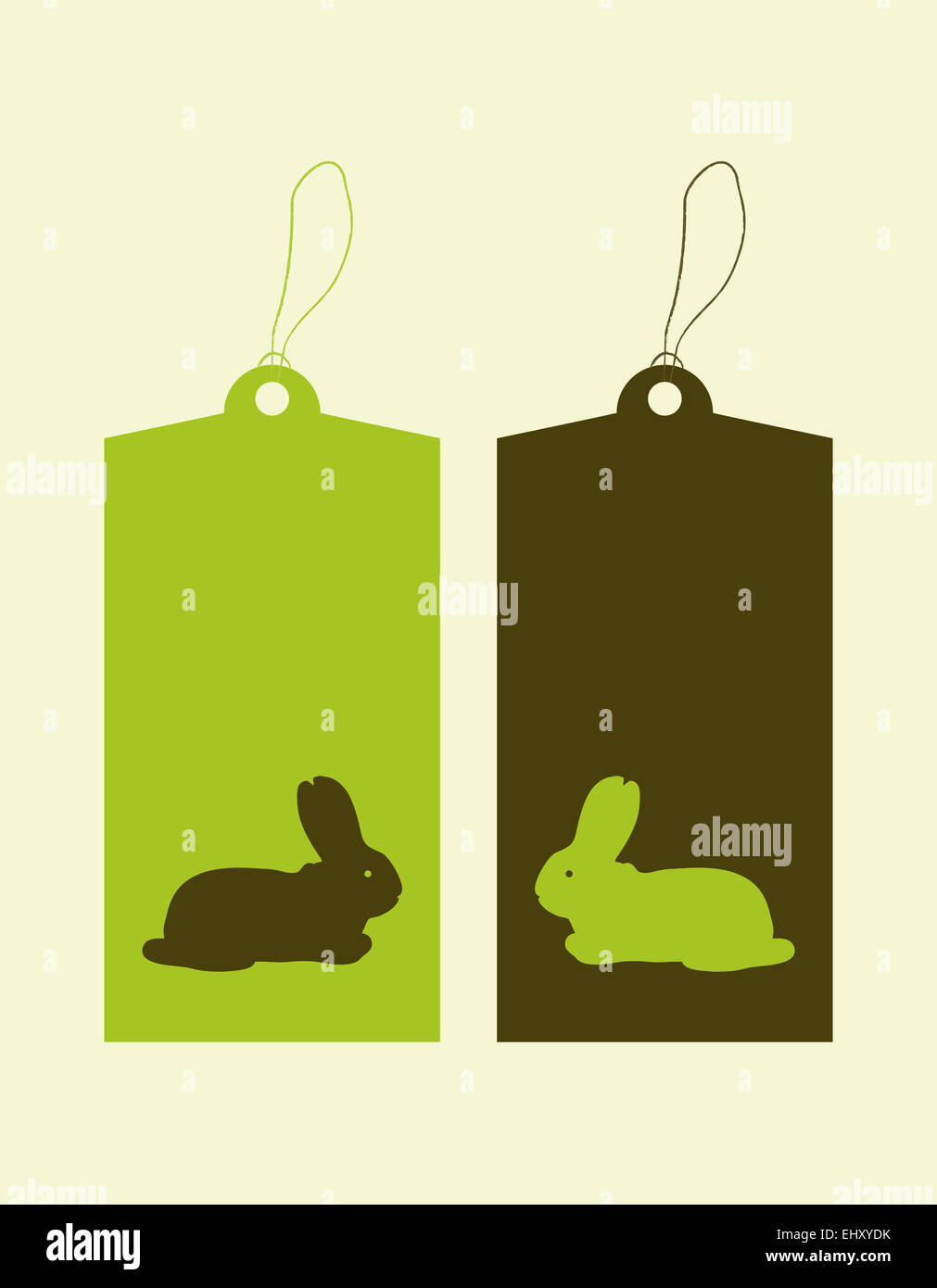 special Easter price tag Stock Photo - Alamy