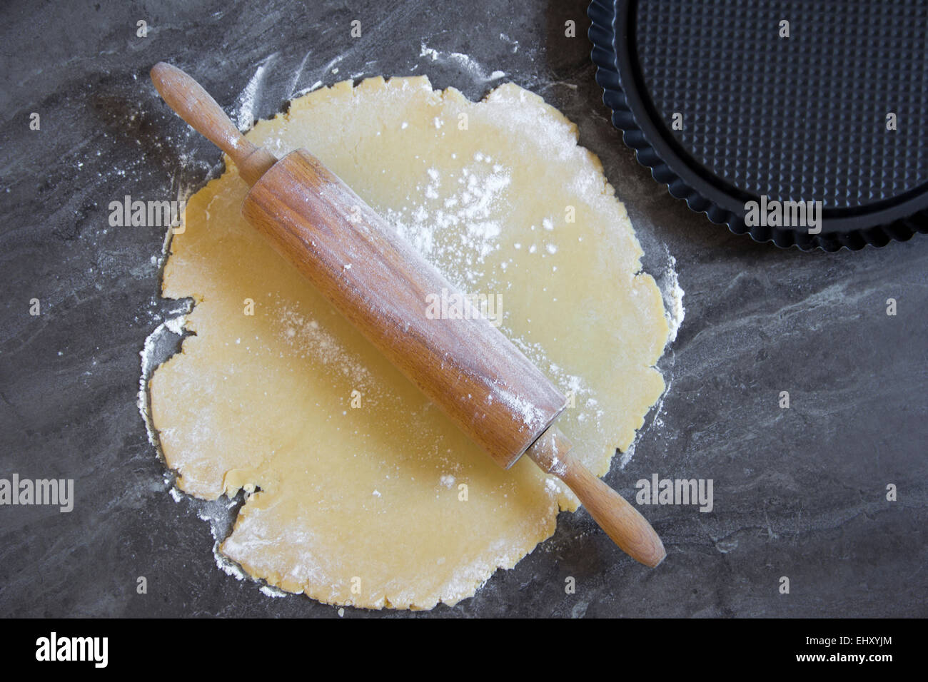 Kitchen worktop baking no people hi-res stock photography and images ...