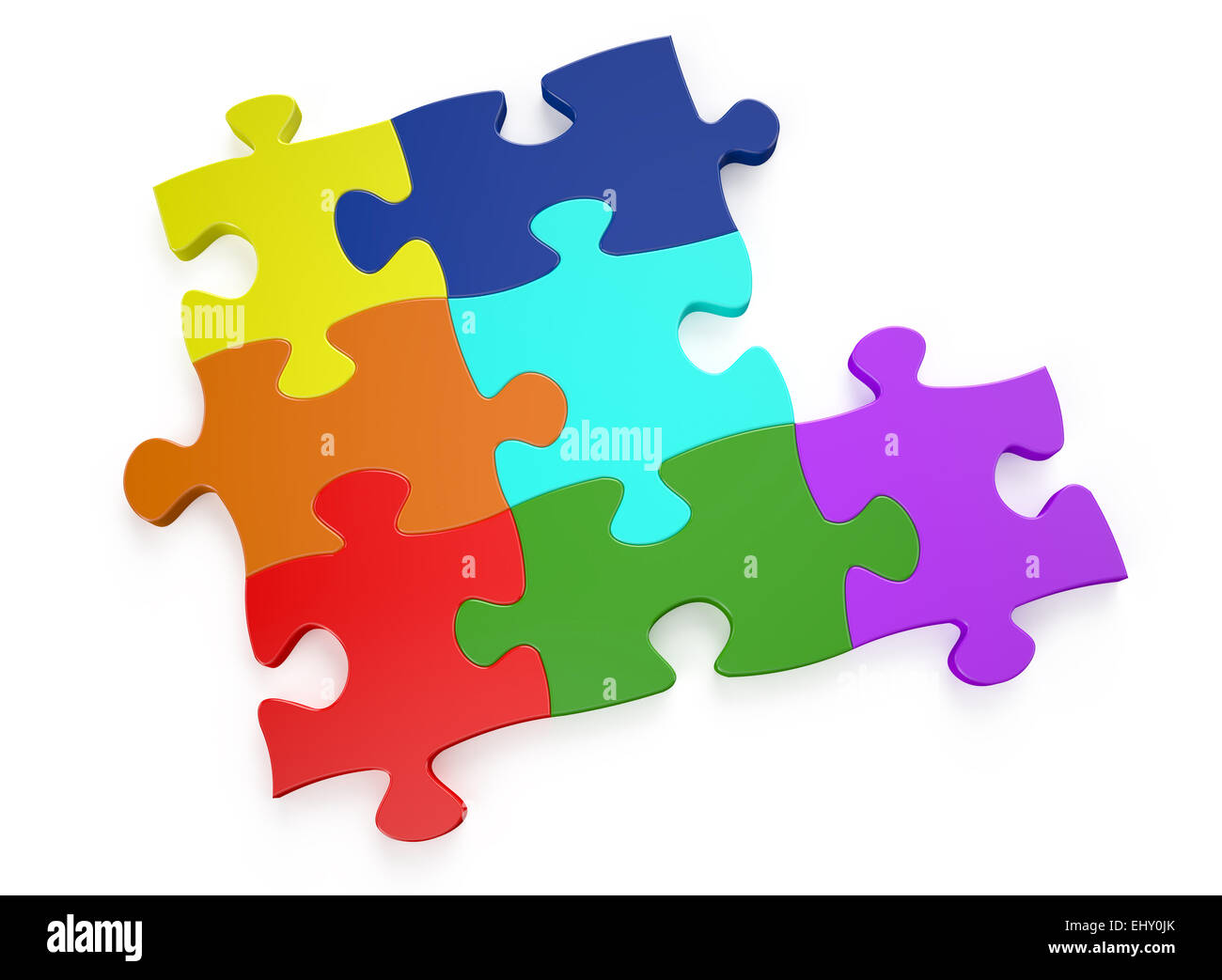 Color puzzles hi-res stock photography and images - Alamy