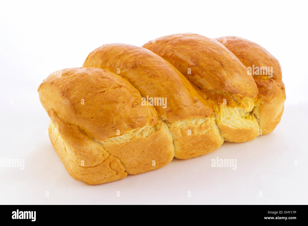 Homemade Fresh Wrapped Bread on white background Stock Photo - Alamy