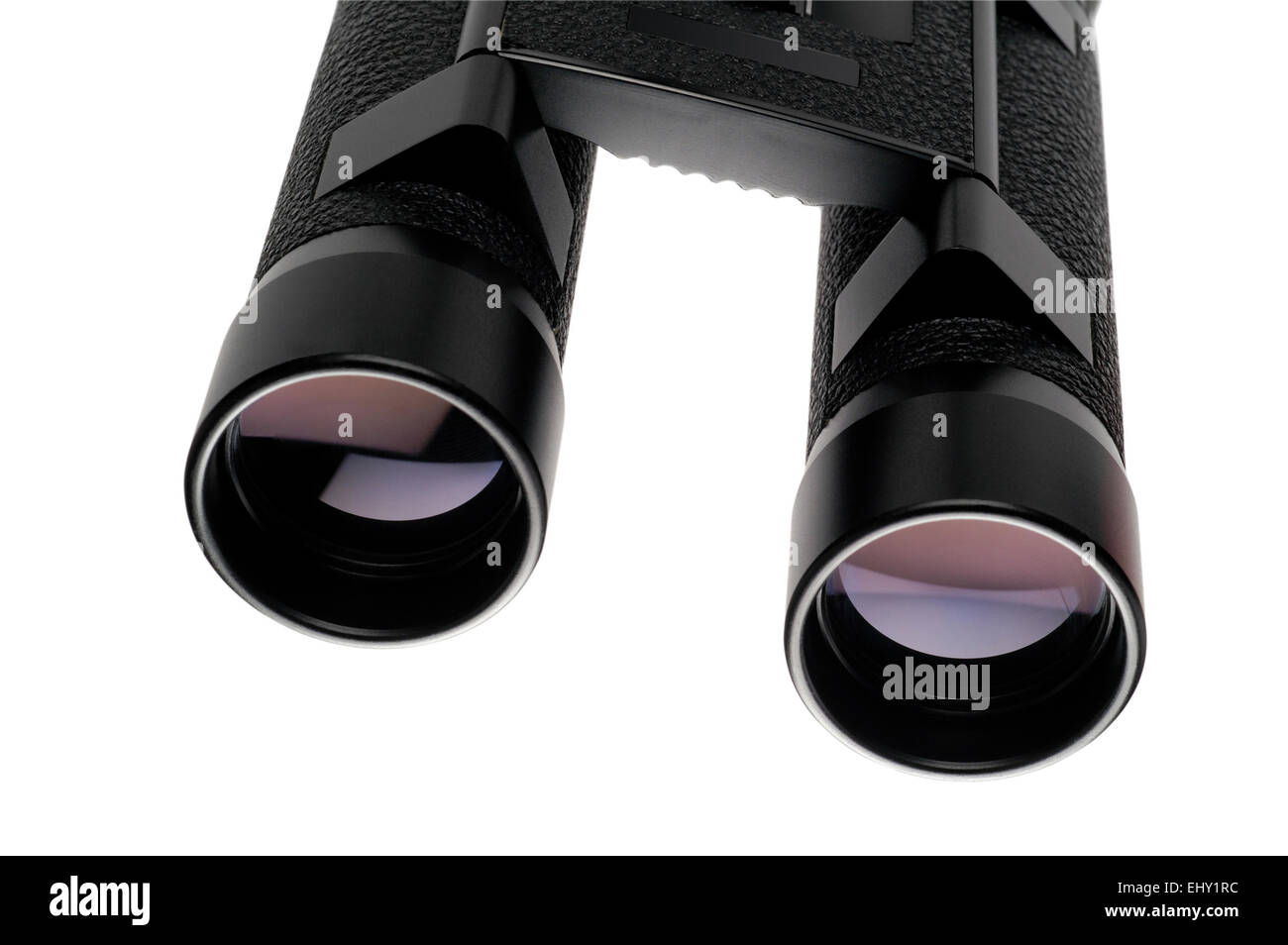 Binoculars closeup on white background with clipping path Stock Photo ...