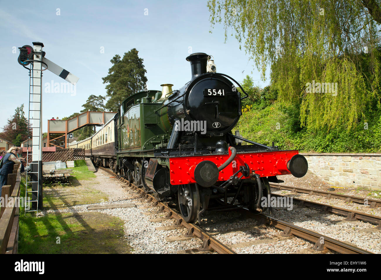Dean Forest Railway; Steam Engine Forest of Dean; UK Stock Photo - Alamy