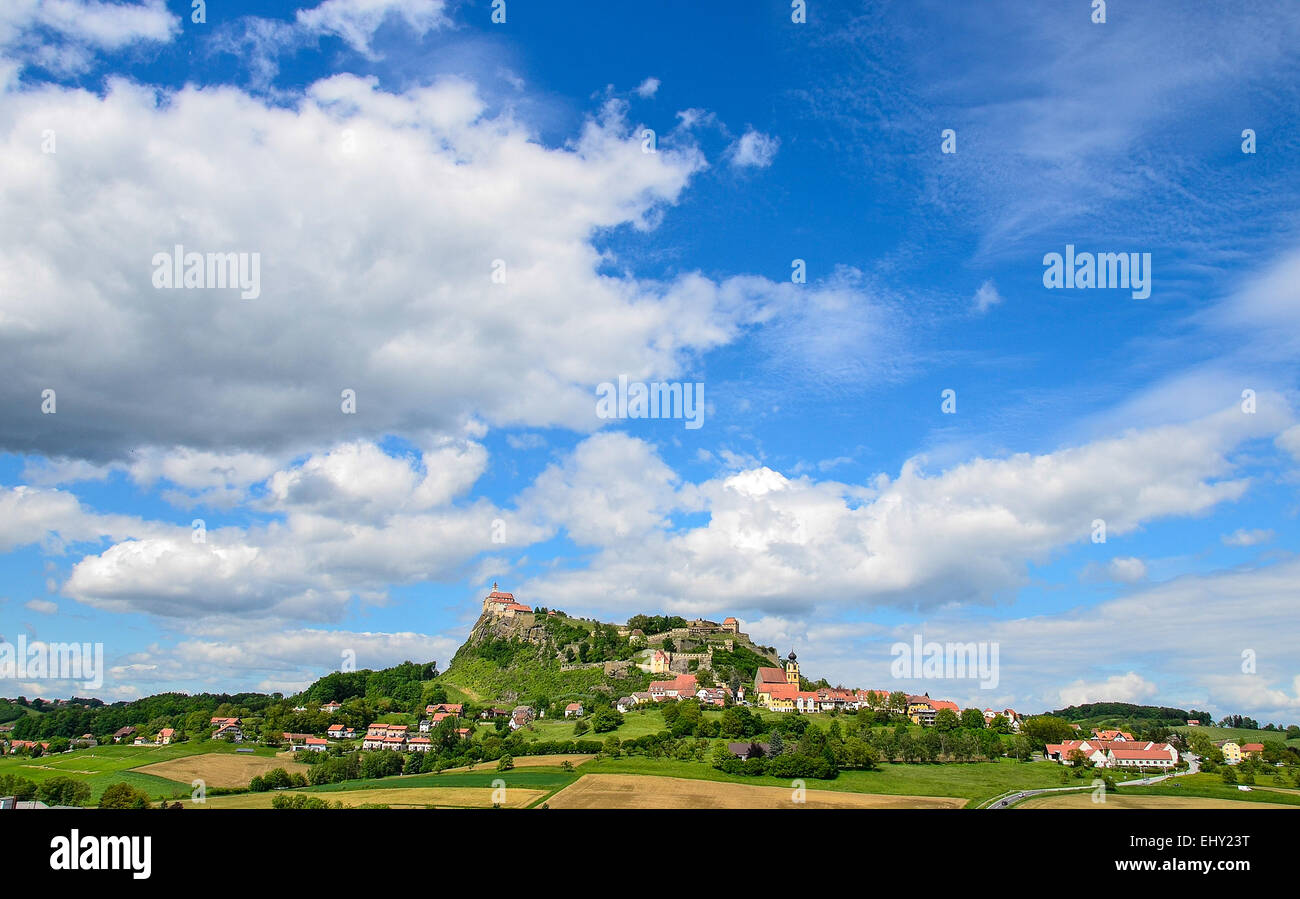 Riegersburg Castle a medieval castle situated on a dormant volcano ...