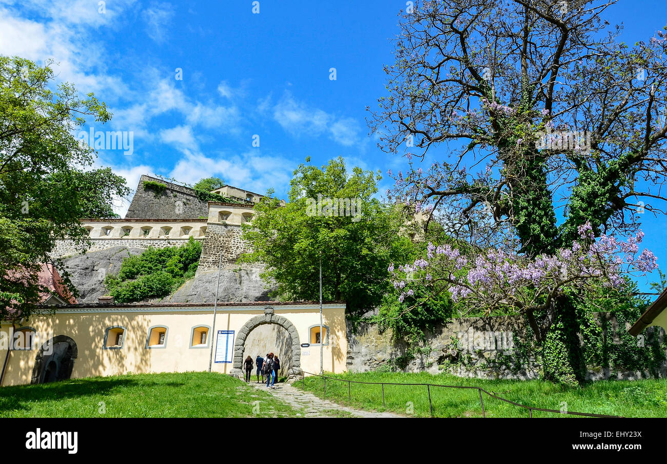 Riegersburg Castle a medieval castle situated on a dormant volcano ...