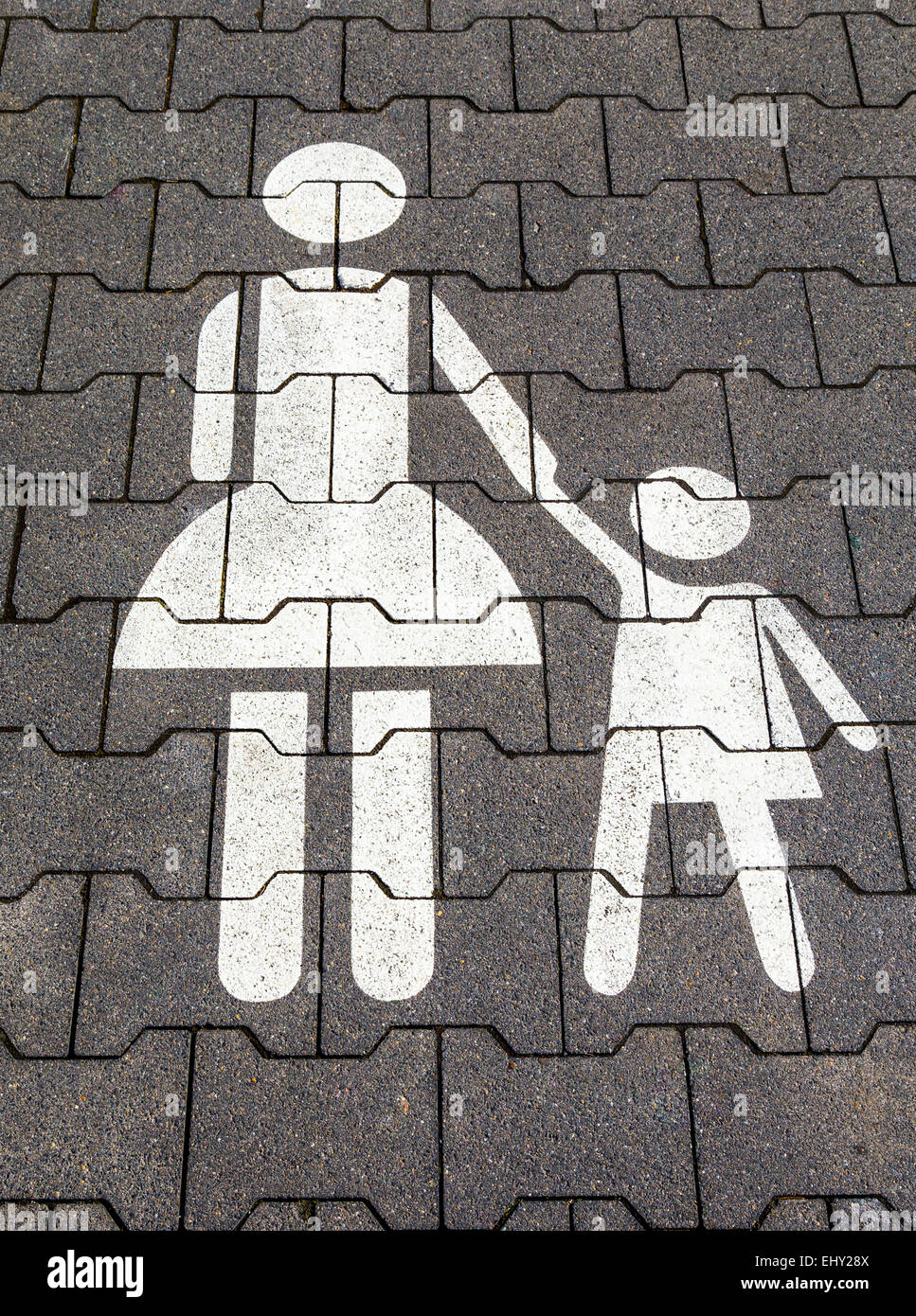 Child symbol hi-res stock photography and images - Alamy