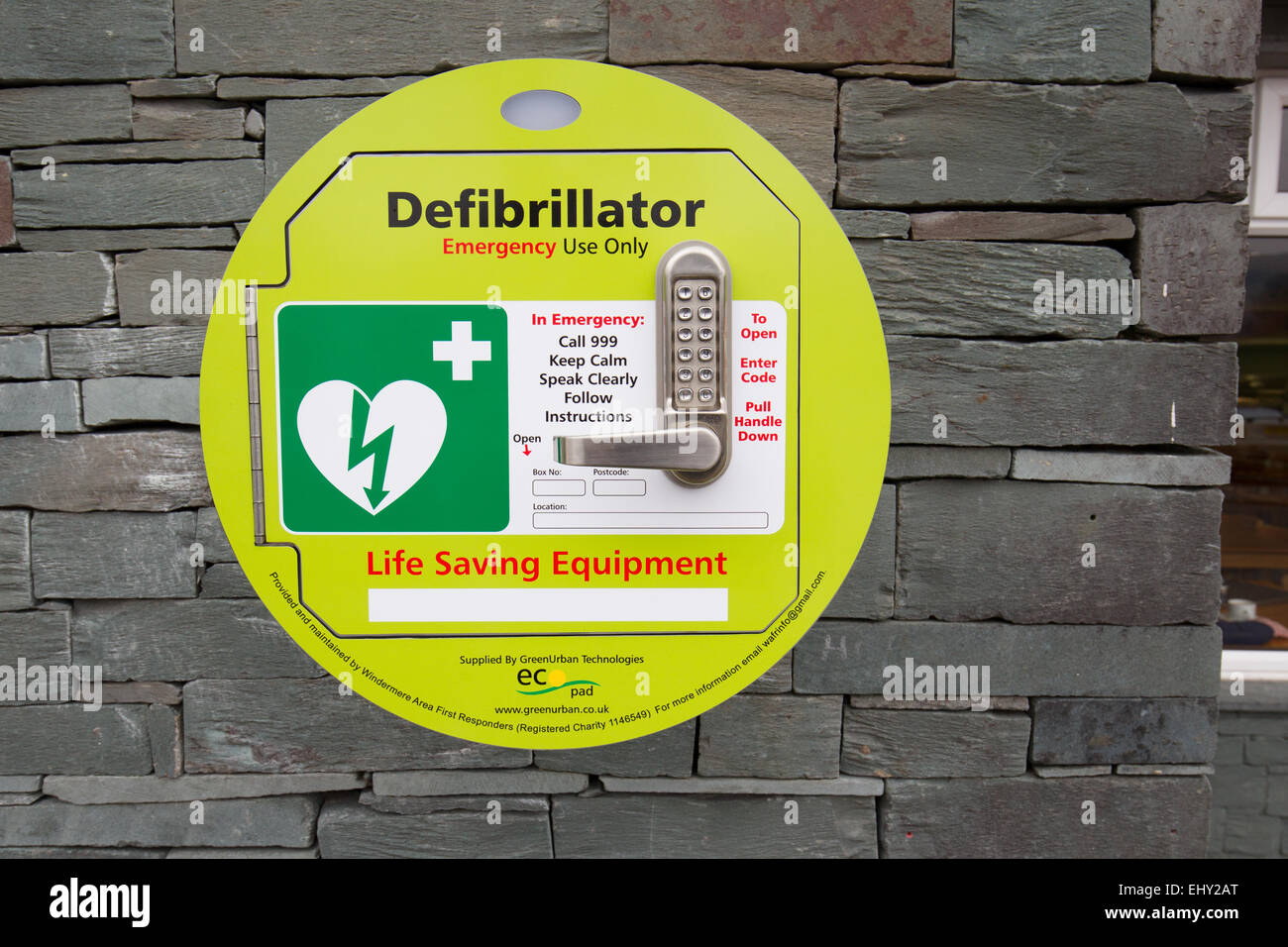 Defibrillator Emergency Use Only by GreenUrban Technologies funded by ...