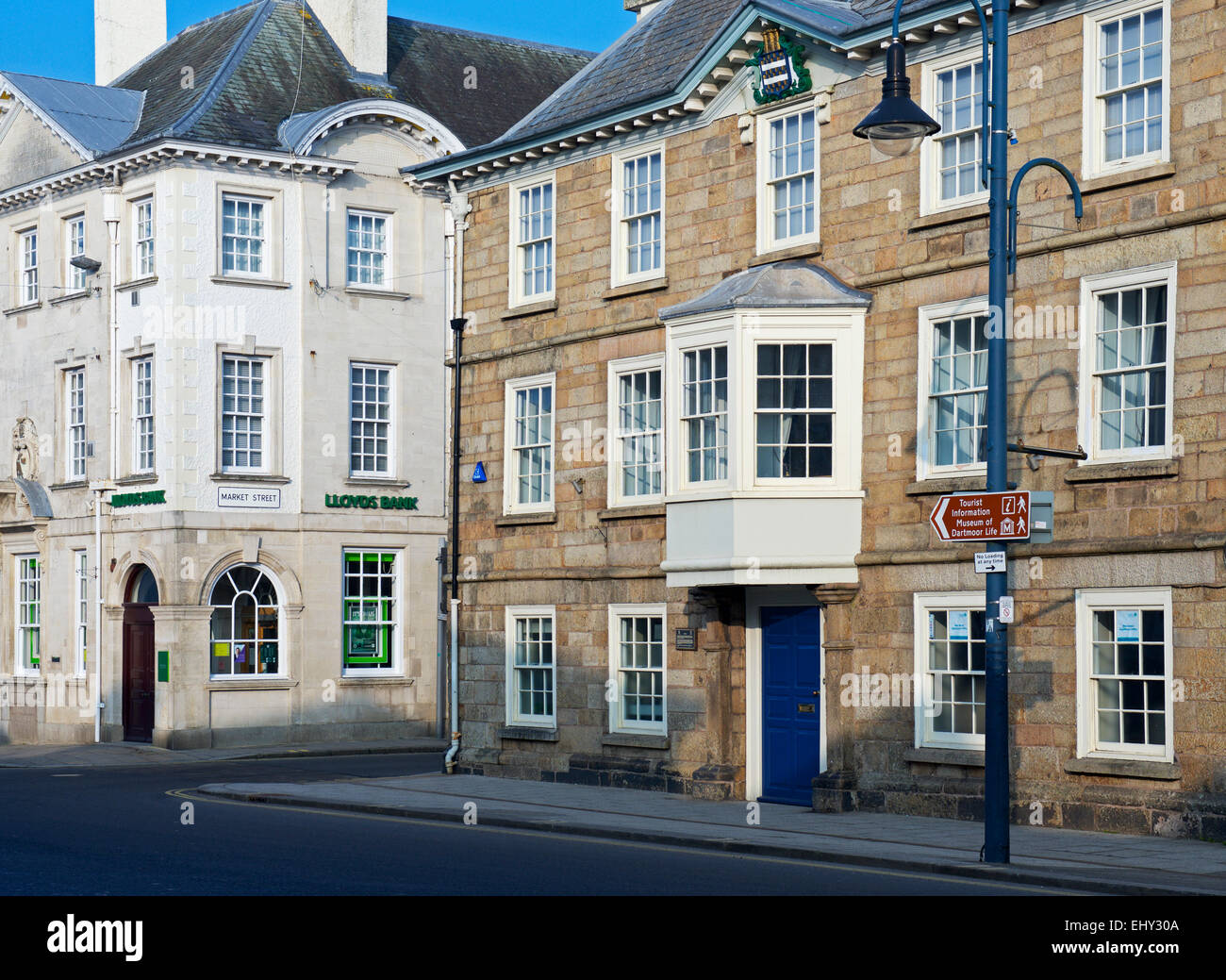 The Old Town Hall, Okehampton, Devon, England UK Stock Photo - Alamy