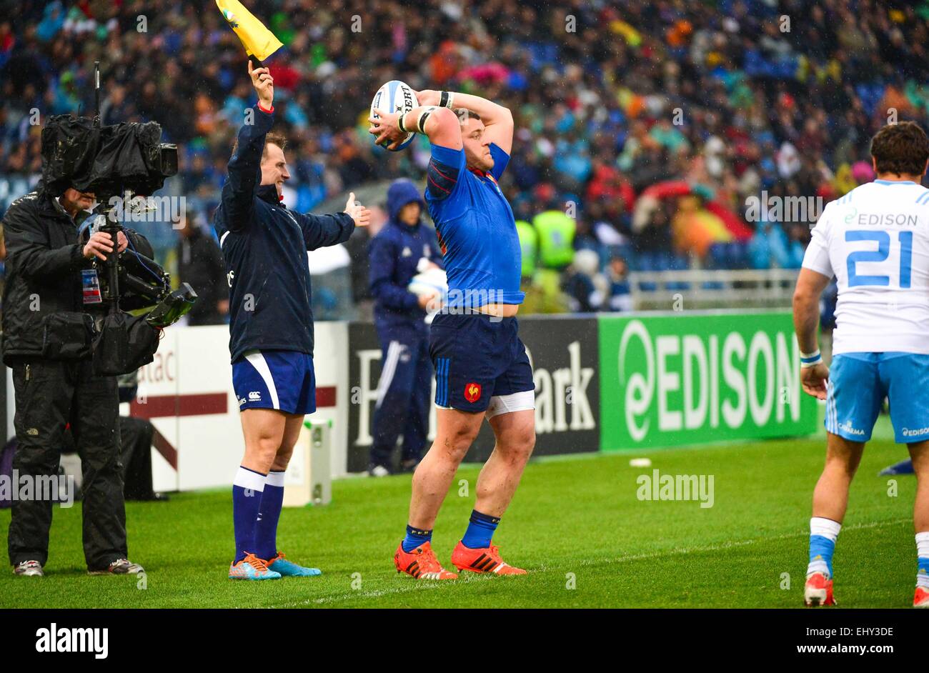 6 nations rugby 2015 france hi-res stock photography and images - Alamy