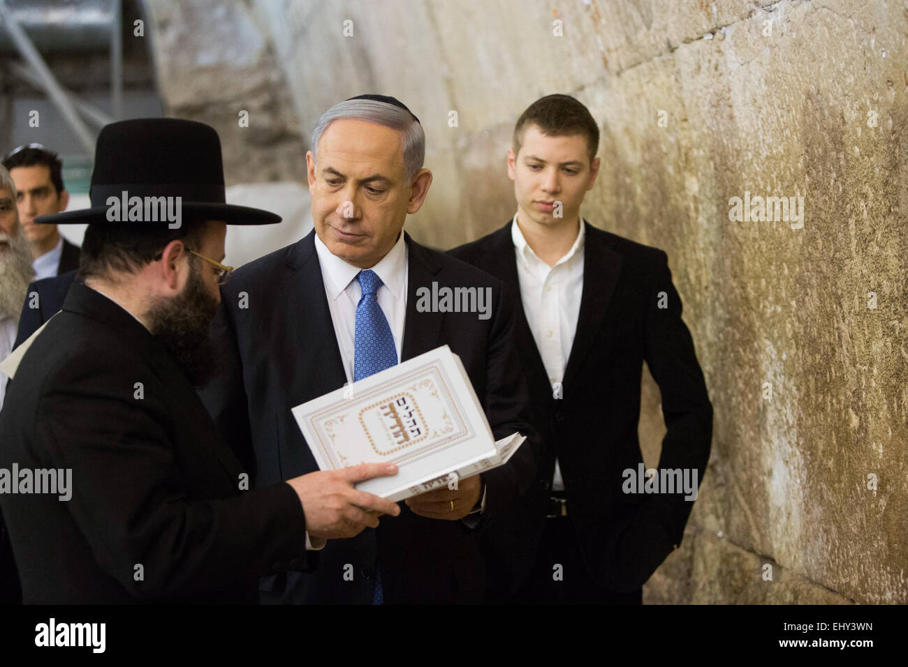 Jerusalem, Israel. 18th March, 2015. Israeli Prime Minister Benjamin ...