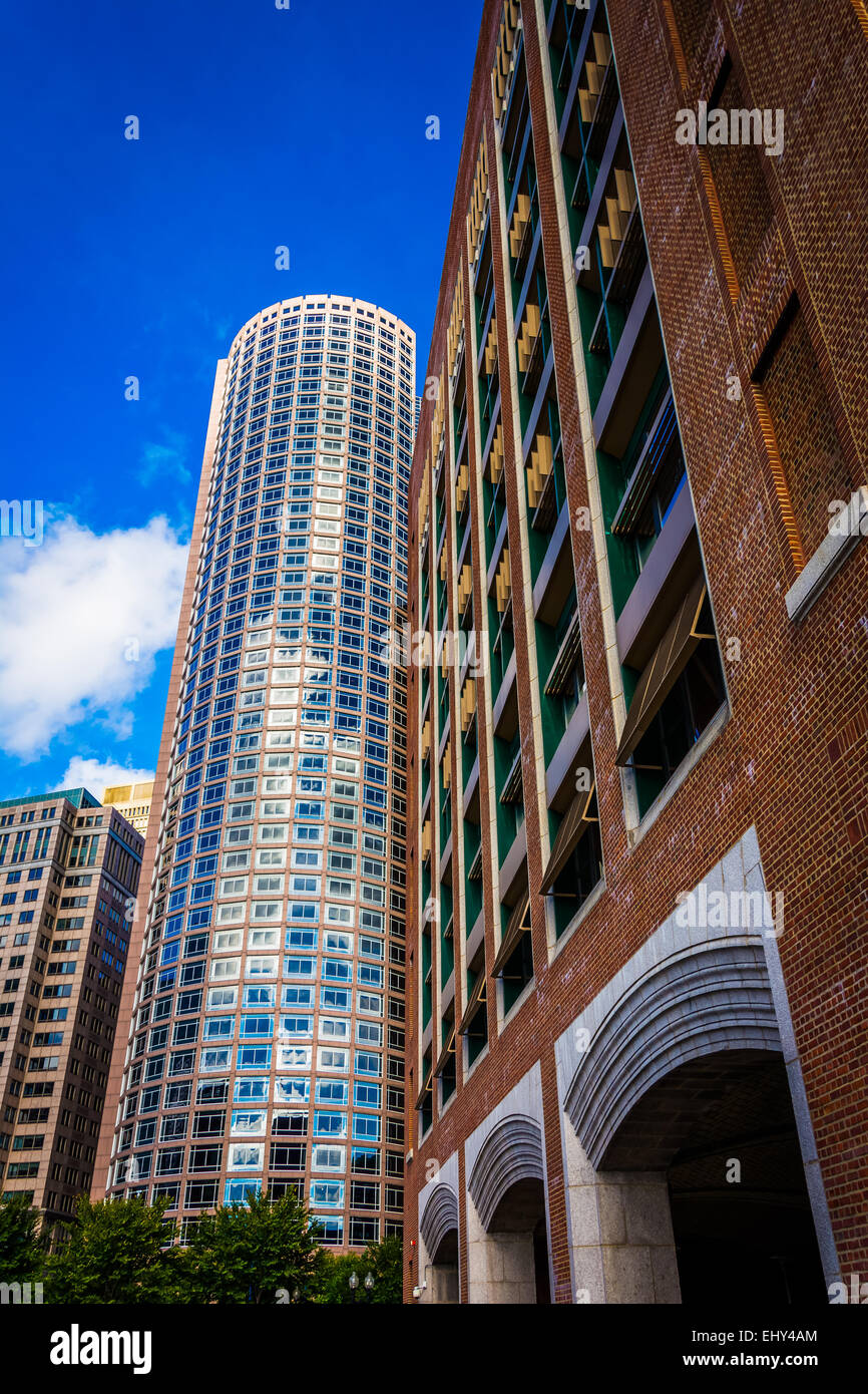 Skyscrapers in downtown Boston, Massachusetts Stock Photo - Alamy