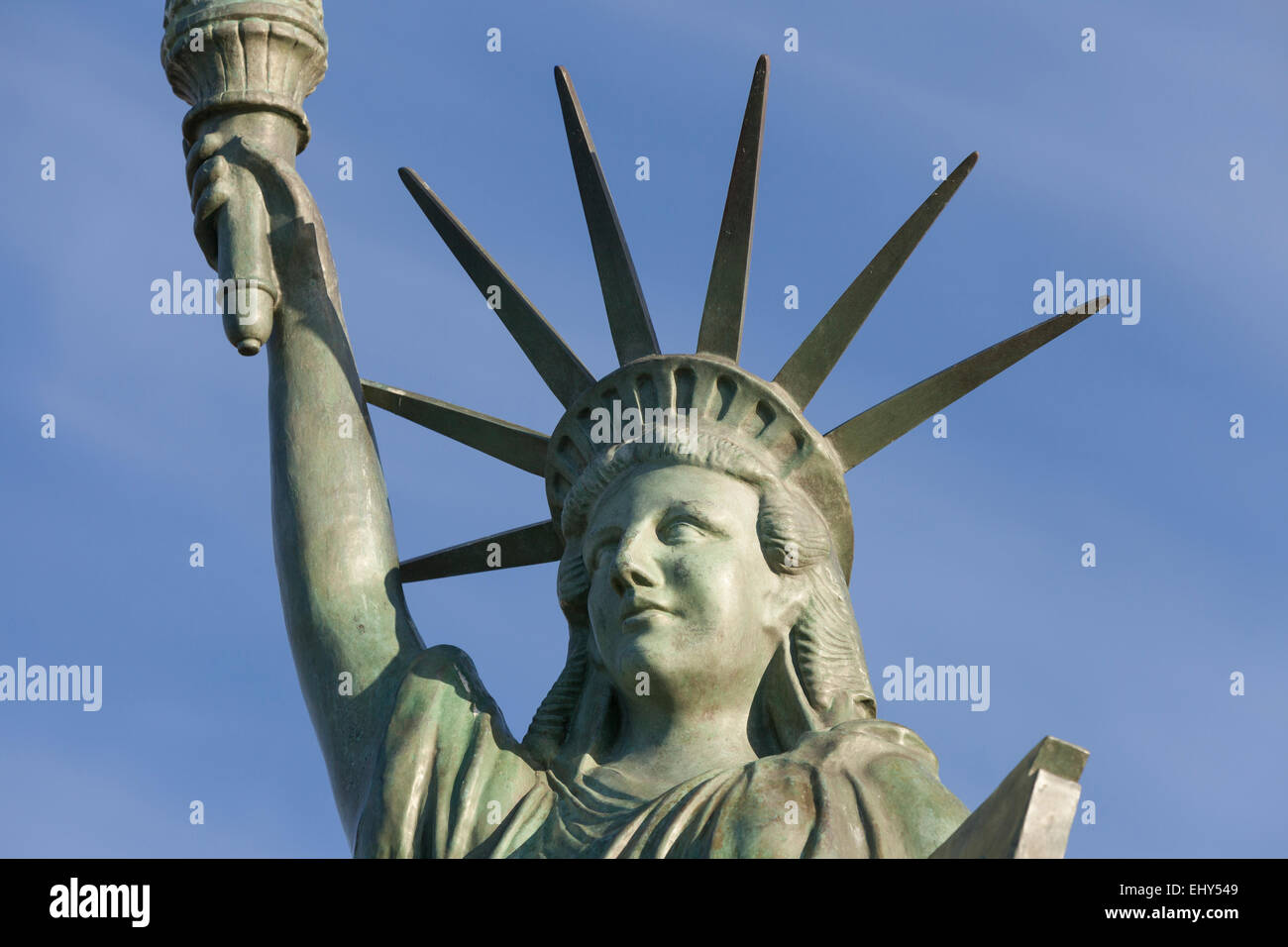Statue of Liberty at Alki Beach Park - West Seattle, Seattle, King ...