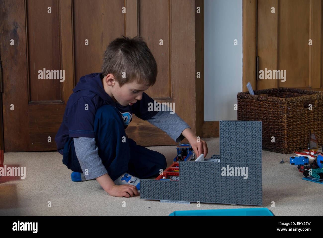 Boy in his bedroom hi-res stock photography and images - Alamy