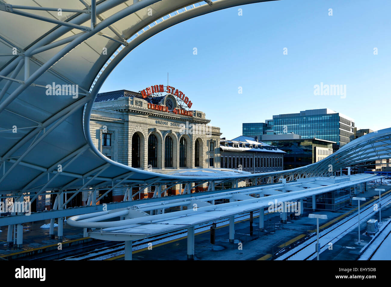 Union Station, Denver, Colorado USA Stock Photo - Alamy