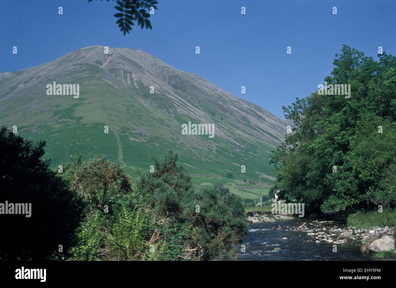 Mosedale Beck by path from Down in the Dale Bridge to Wasdale Head ...