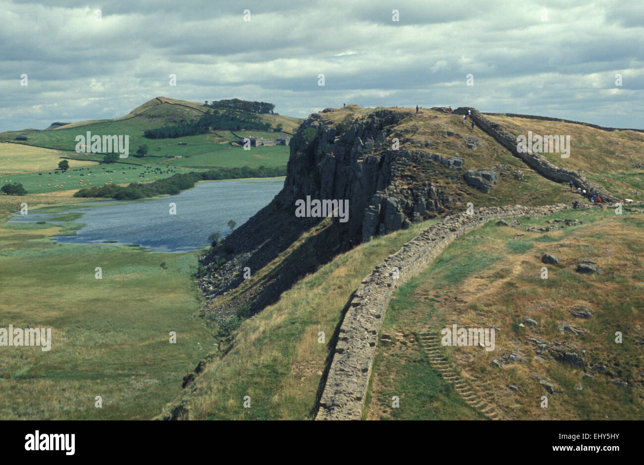 Hotbank farm hadrians wall hi-res stock photography and images - Alamy