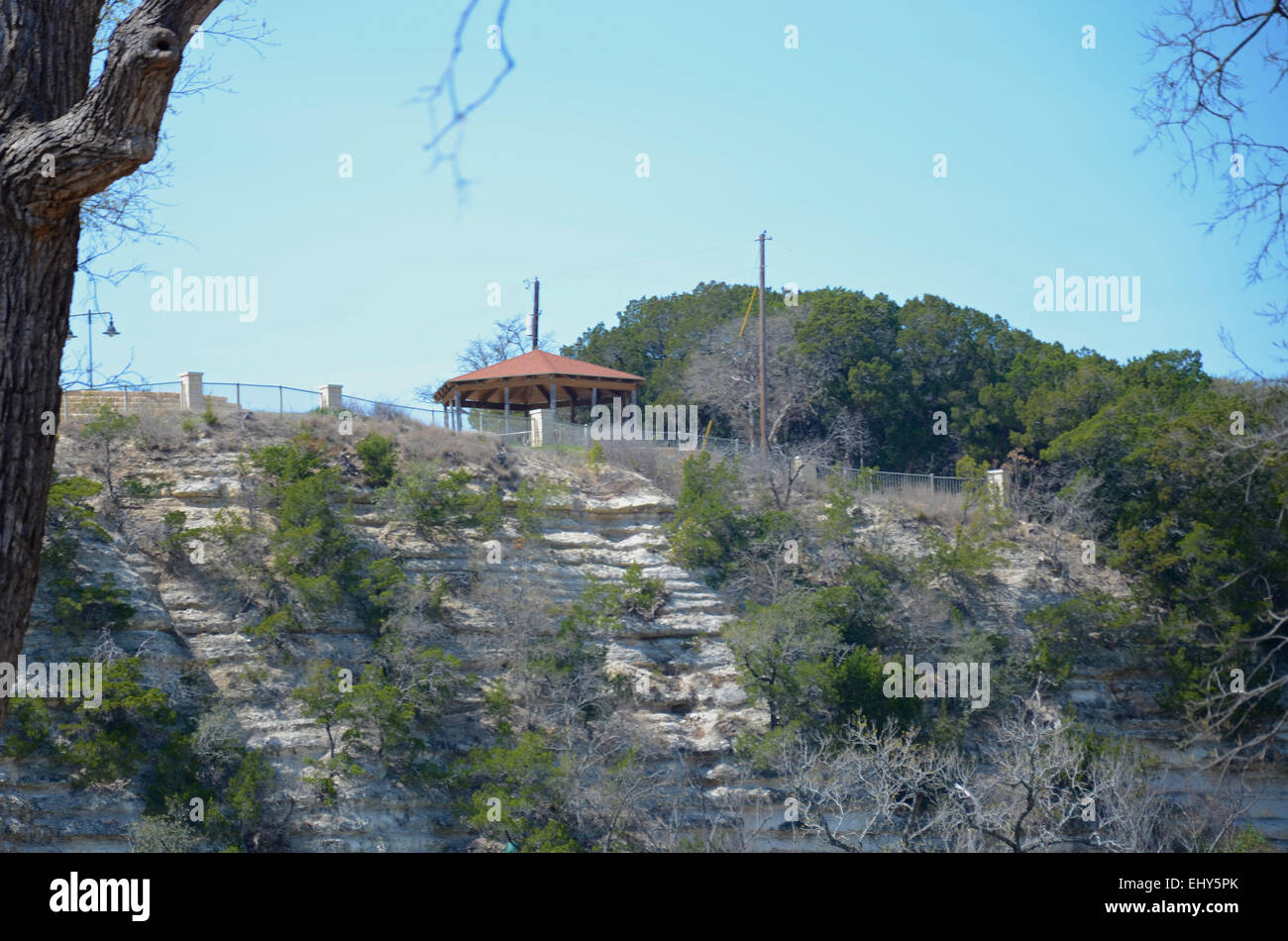 Pavilion on cliff top hi-res stock photography and images - Alamy