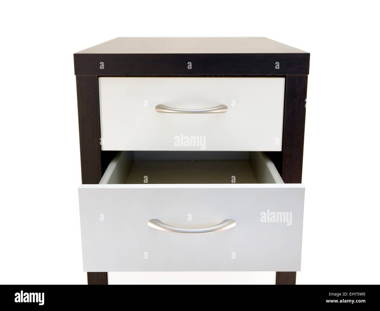 A close up shot of a set of office drawers Stock Photo - Alamy