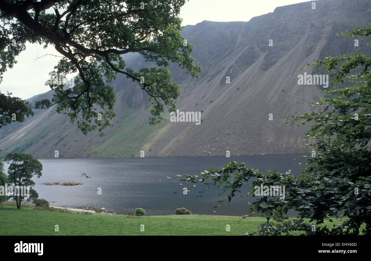 The Screes at Wast Water Lake District, Cumbria England Stock Photo - Alamy