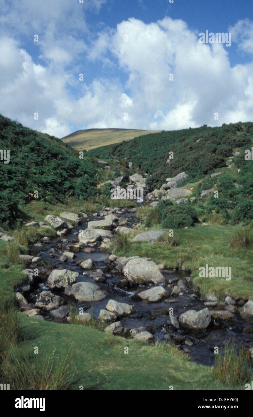 Carrock Beck and West Fell, Carrock Fell, Lake District England Stock ...