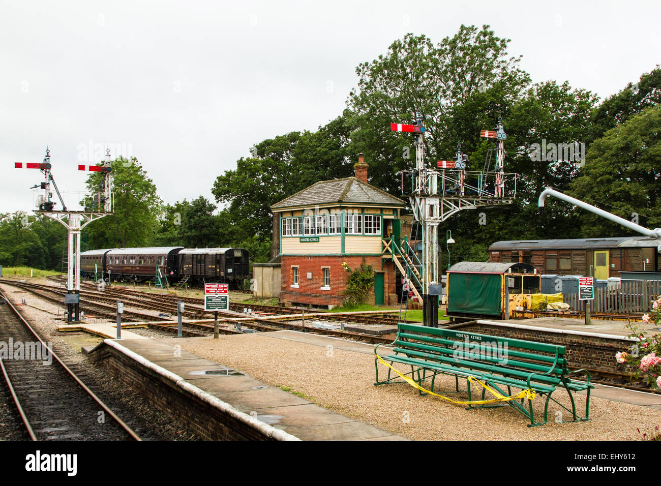 The Bluebell railway in West Sussex is a heritage line with access the ...