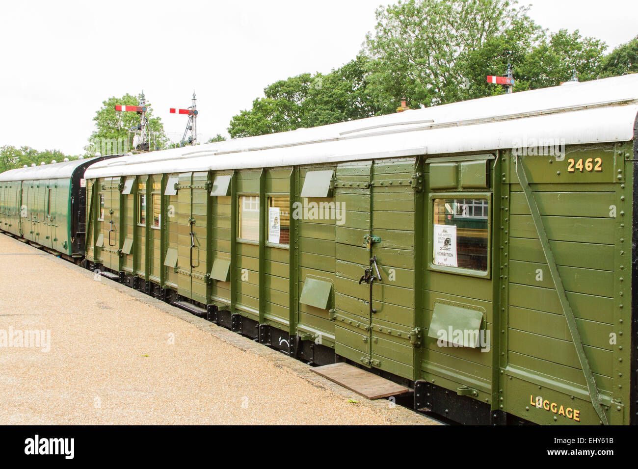 The Bluebell railway in West Sussex is a heritage line with access the ...