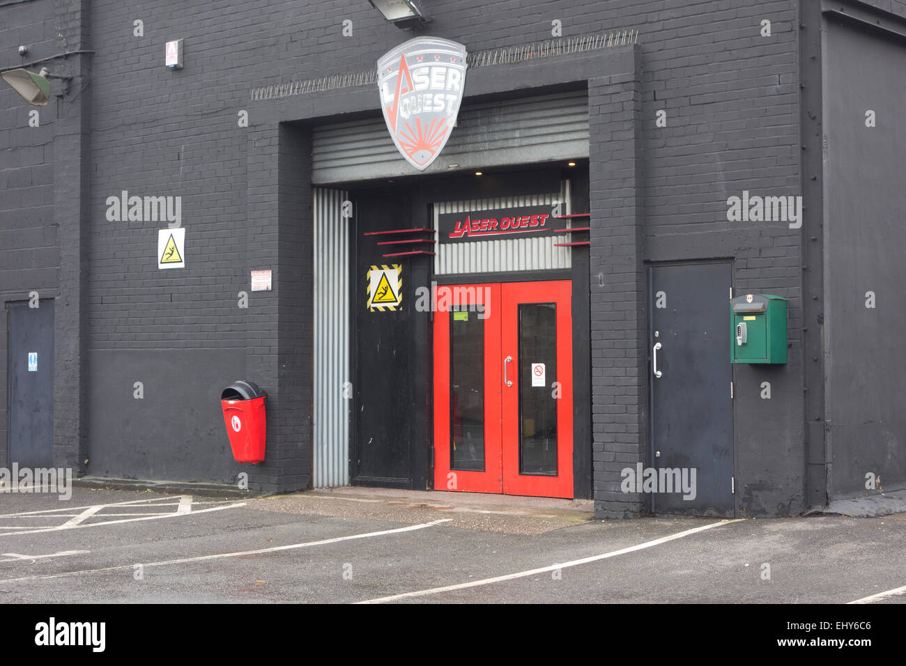 Laser Quest, Audnum, Stourbridge, West Midlands, England, UK Stock ...