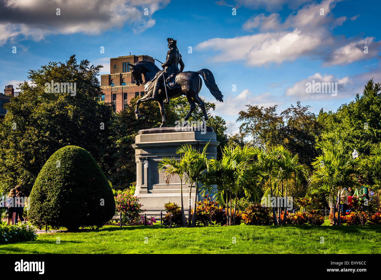 Boston commons statue hi-res stock photography and images - Alamy