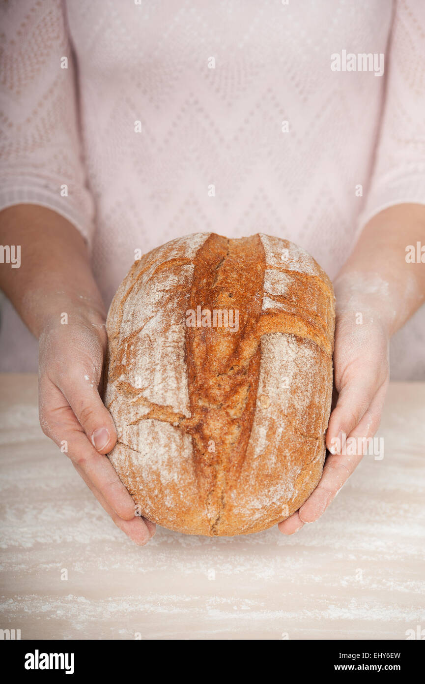 Hands unrecognizable person holding baking hi-res stock photography and ...