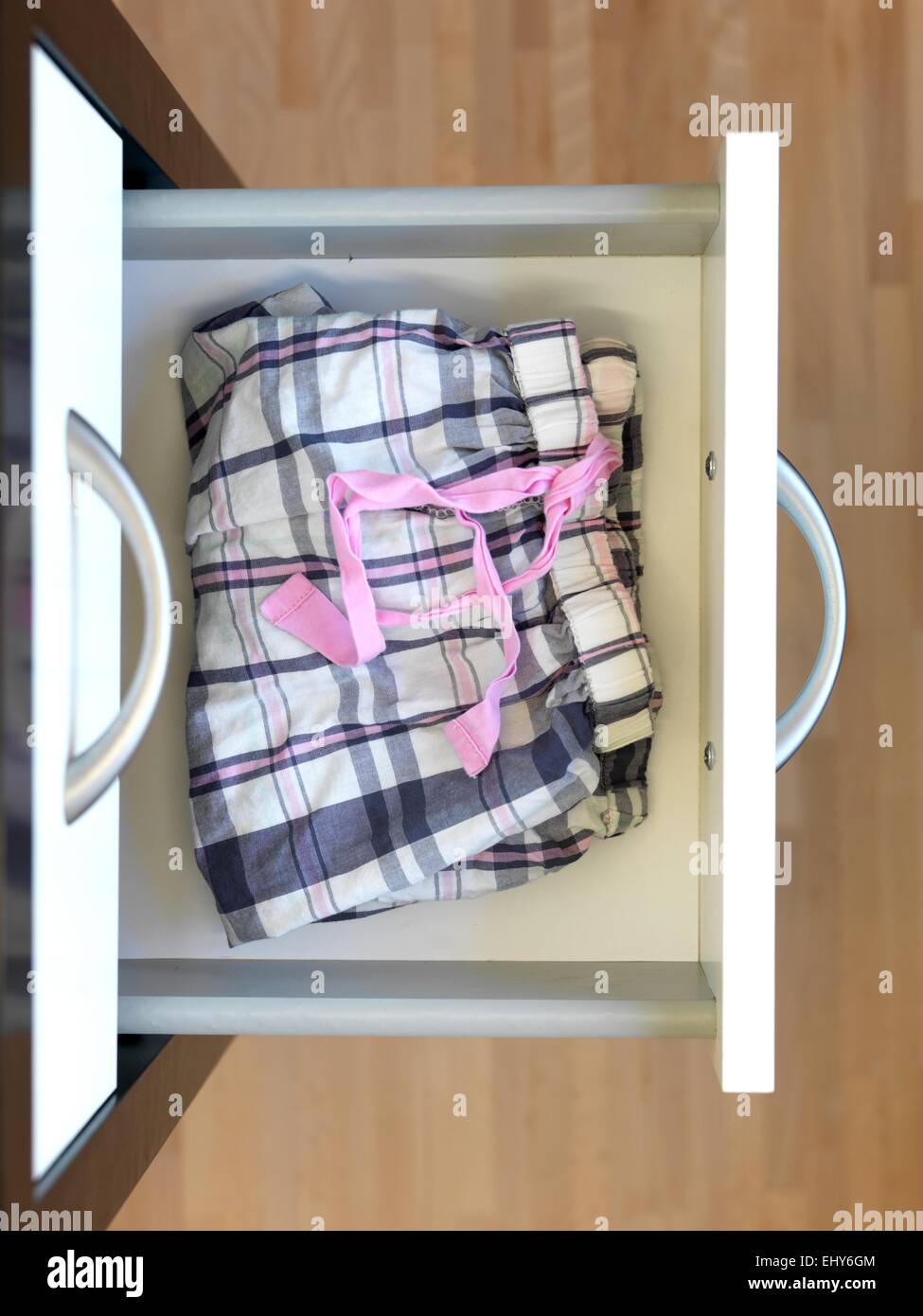 A close up shot of clothes drawer Stock Photo - Alamy