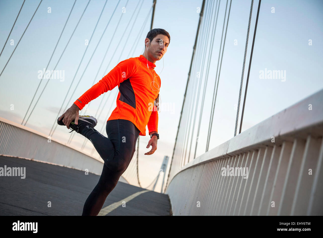 Bridge stretching hi-res stock photography and images - Alamy