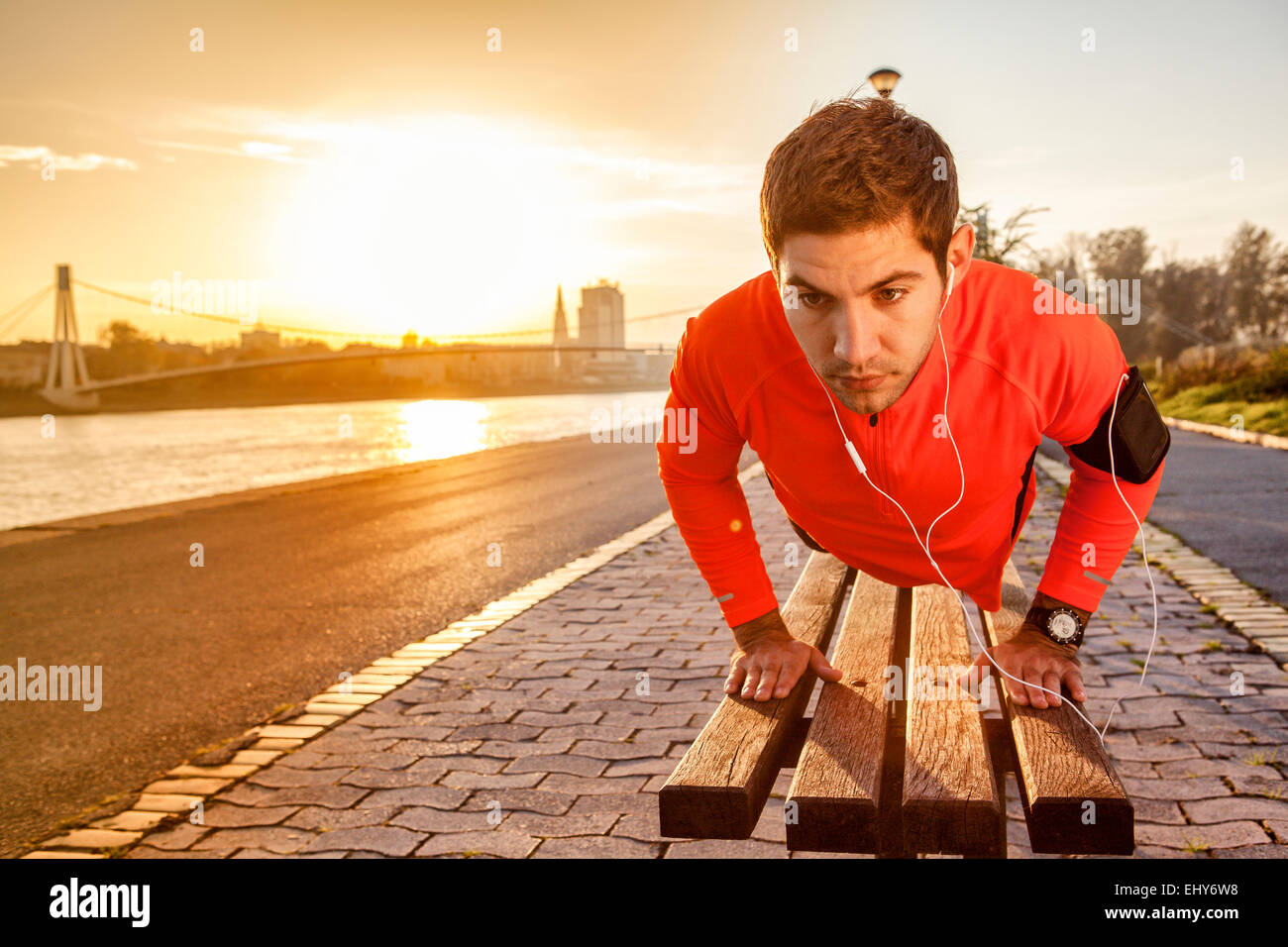Men push hi-res stock photography and images - Alamy