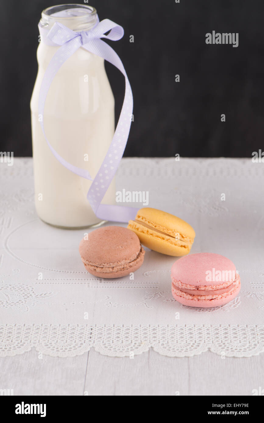 Classic Macarons with Raspberry, Coffee, Chocolate and Pistachios ...