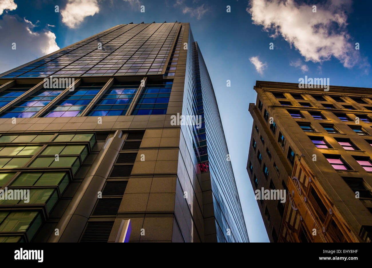 Tall, modern buildings in Boston, Massachusetts Stock Photo - Alamy