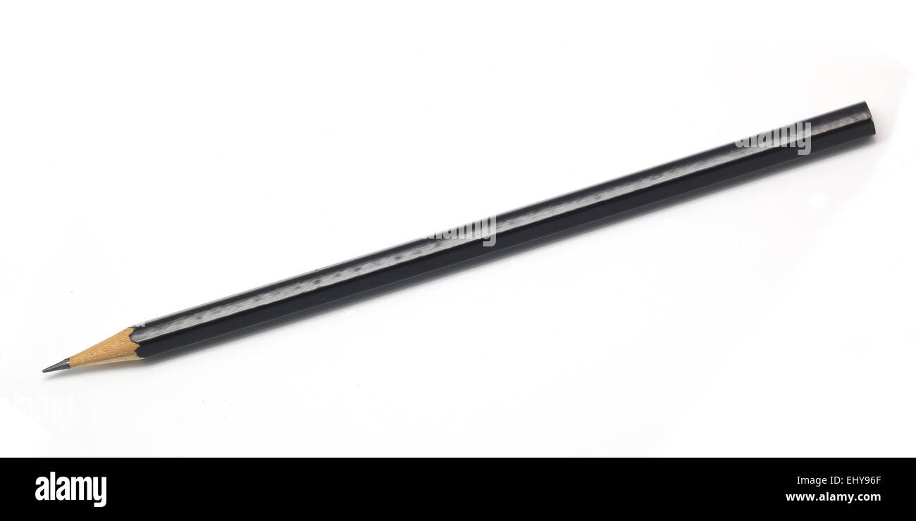 Pencil isolated on white background Stock Photo - Alamy