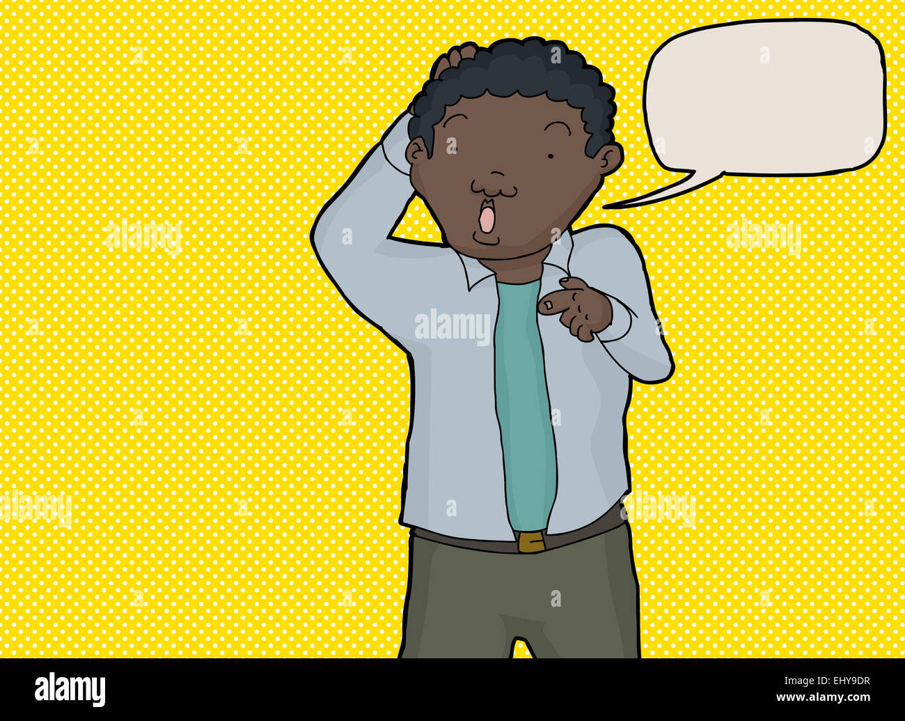 Man scratching head cartoon hi-res stock photography and images - Alamy