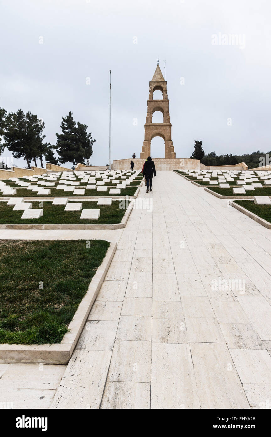 Gallipoli, Turkey, WW1 Centenary 2015 - the Turkish cemetery and ...