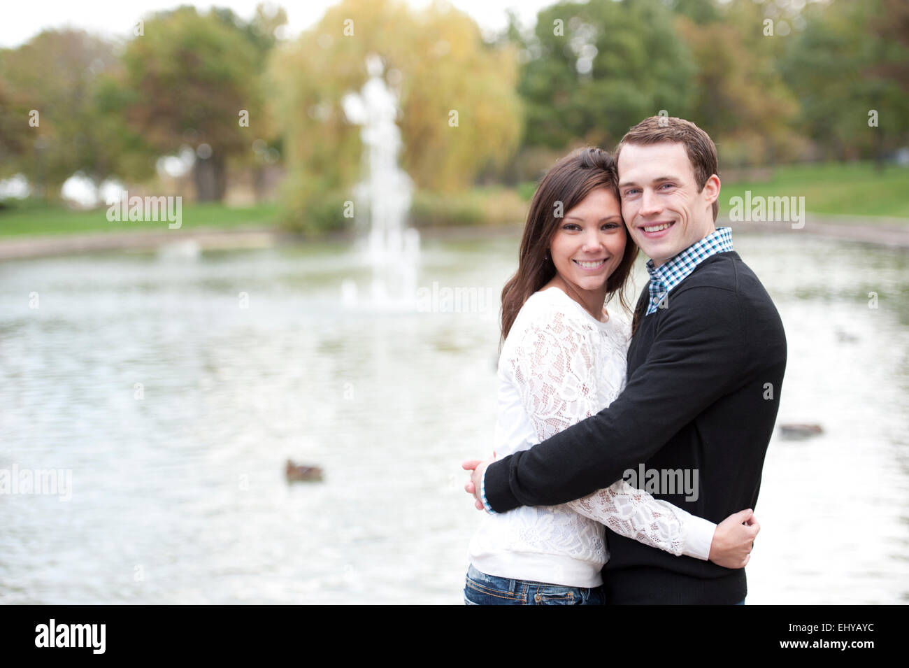 happy young couple Stock Photo - Alamy
