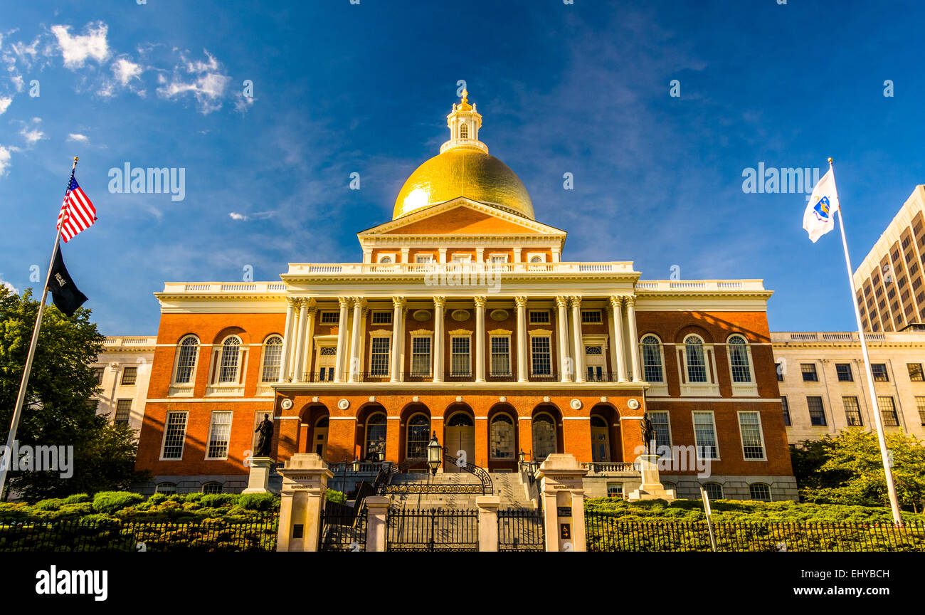 Massachusetts capital building hi-res stock photography and images - Alamy
