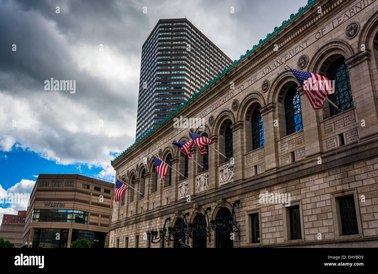 Boston Public Library Exterior High Resolution Stock Photography and ...