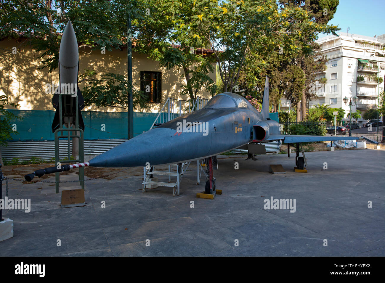 A Northrop F-5 Freedom Fighter in The Athens War Museum in Athens ...