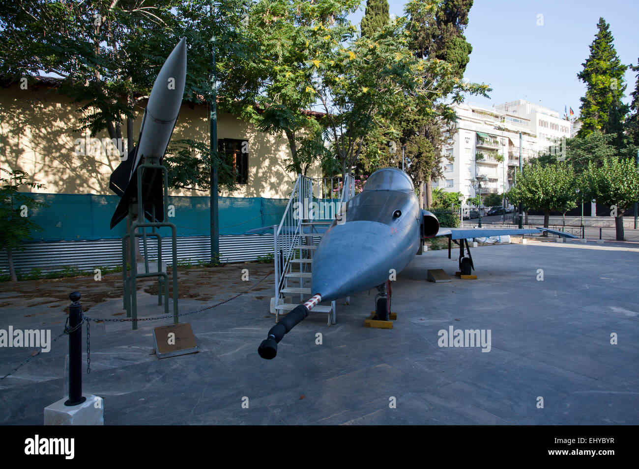 A Northrop F-5 Freedom Fighter in The Athens War Museum in Athens ...