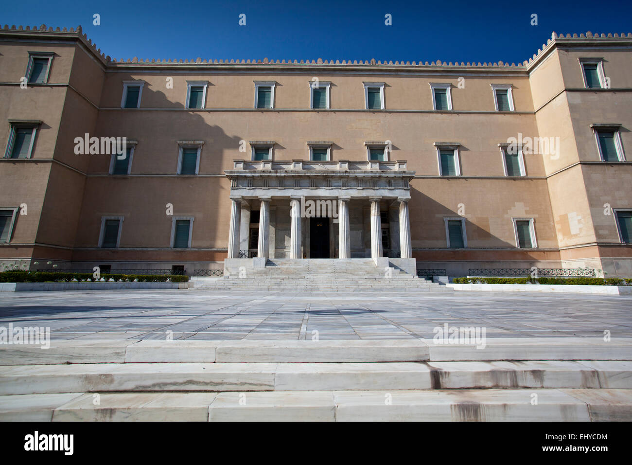 The Hellenic Parliament building in Athens, Greece Stock Photo - Alamy