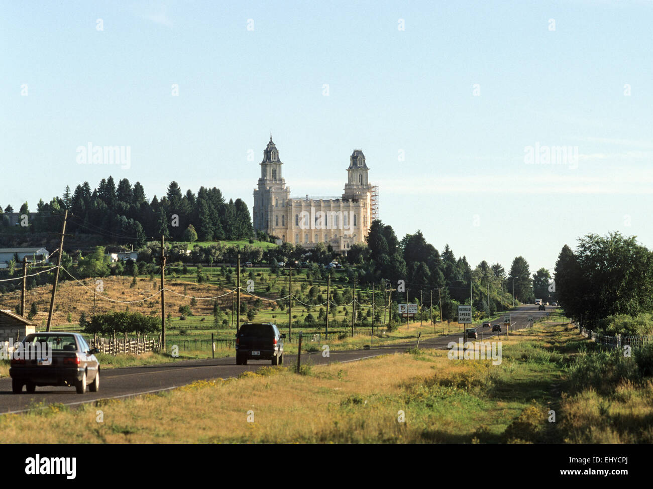 MANTI, UT – SEPTEMBER 13: Images depicting the city of Manti, Utah on ...